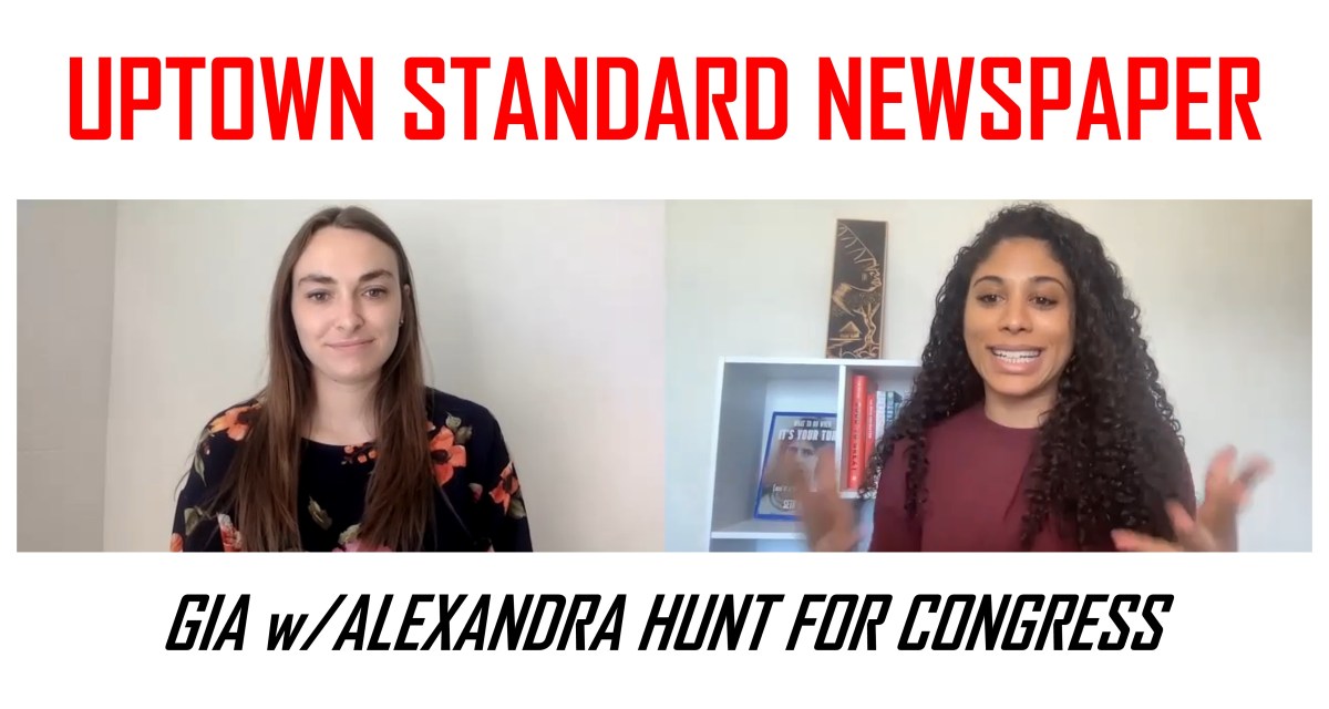 Gia w/Congressional Candidate Alexandra Hunt